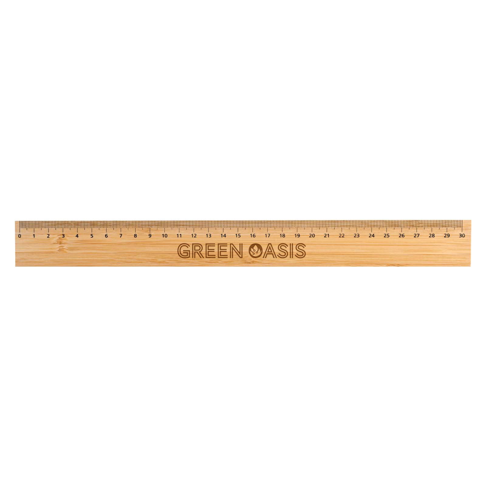 LL2328.Bamboo 30cm Ruler custom promotional trucker caps